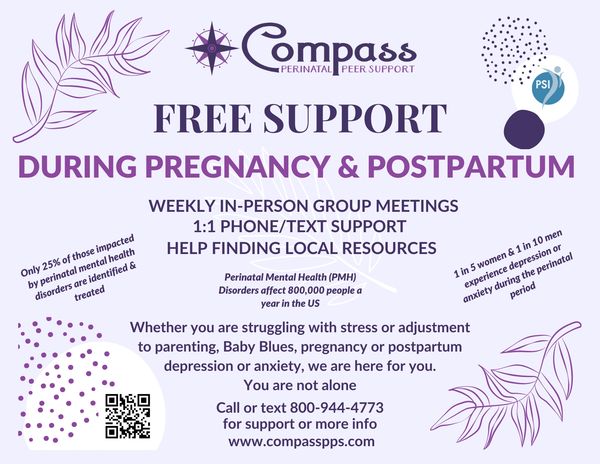 Compass Perinatal Peer Support - Home